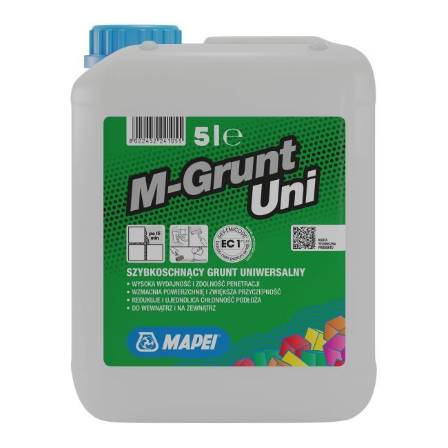 Grunt uniwersalny szybkoschnący Mapei 5 l - Grunty uniwersalne - Castorama Grunt uniwersalny szybkoschnący Mapei 5 l - Grunty uniwersalne - Castorama