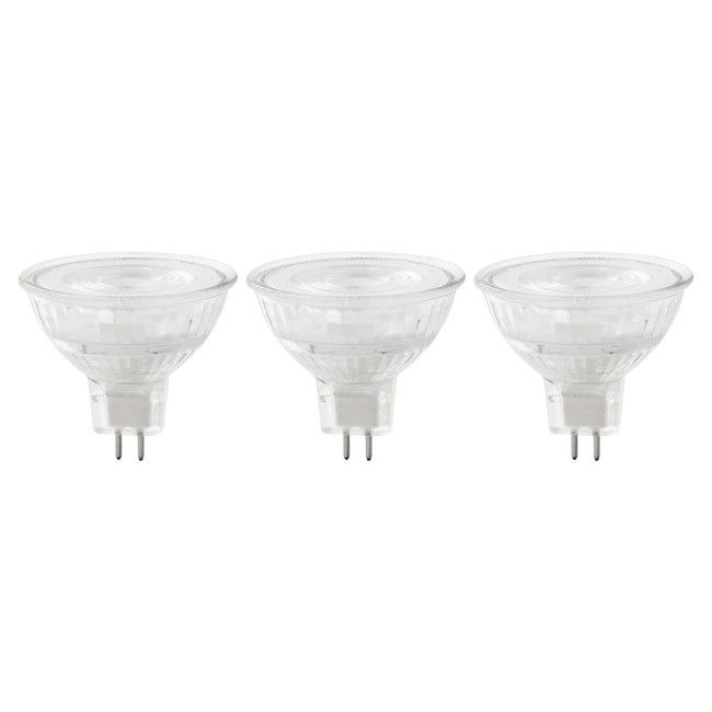 Żarówka LED Diall MR16 GU5,3 345 lm 4000 K 3 szt. - Żarówki LED - Castorama Żarówka LED Diall MR16 GU5,3 345 lm 4000 K 3 szt. - Żarówki LED - Castorama