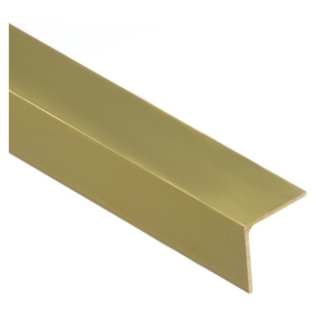 Kątownik Cezar 25 x 10 x 2 mm 1 m mosiądz - Profile - Okucia budowlane Kątownik Cezar 25 x 10 x 2 mm 1 m mosiądz - Profile - Okucia budowlane